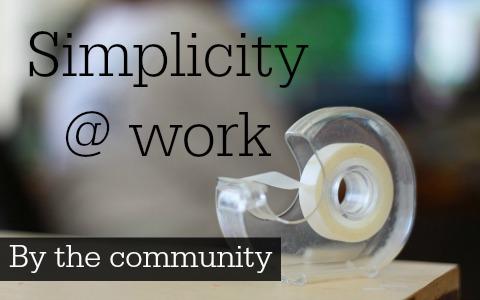 Community Post: Simplicity Simplified | The High Calling | Theology of Work