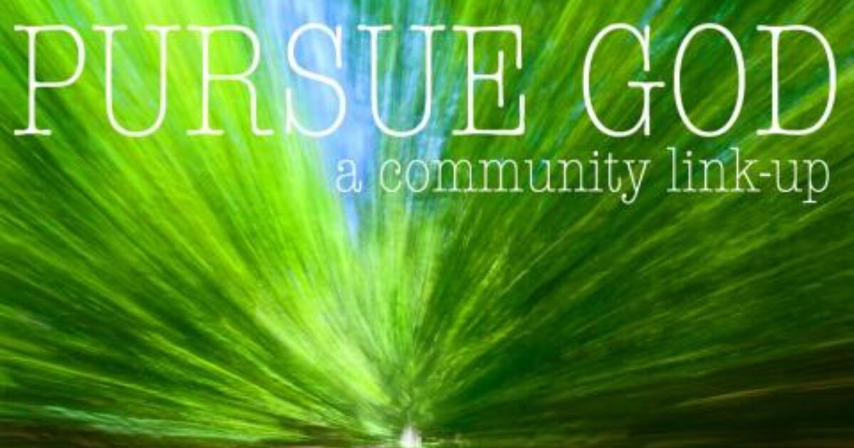 Pursue God: A Daily Reminder of My Incredible Need | Theology of Work